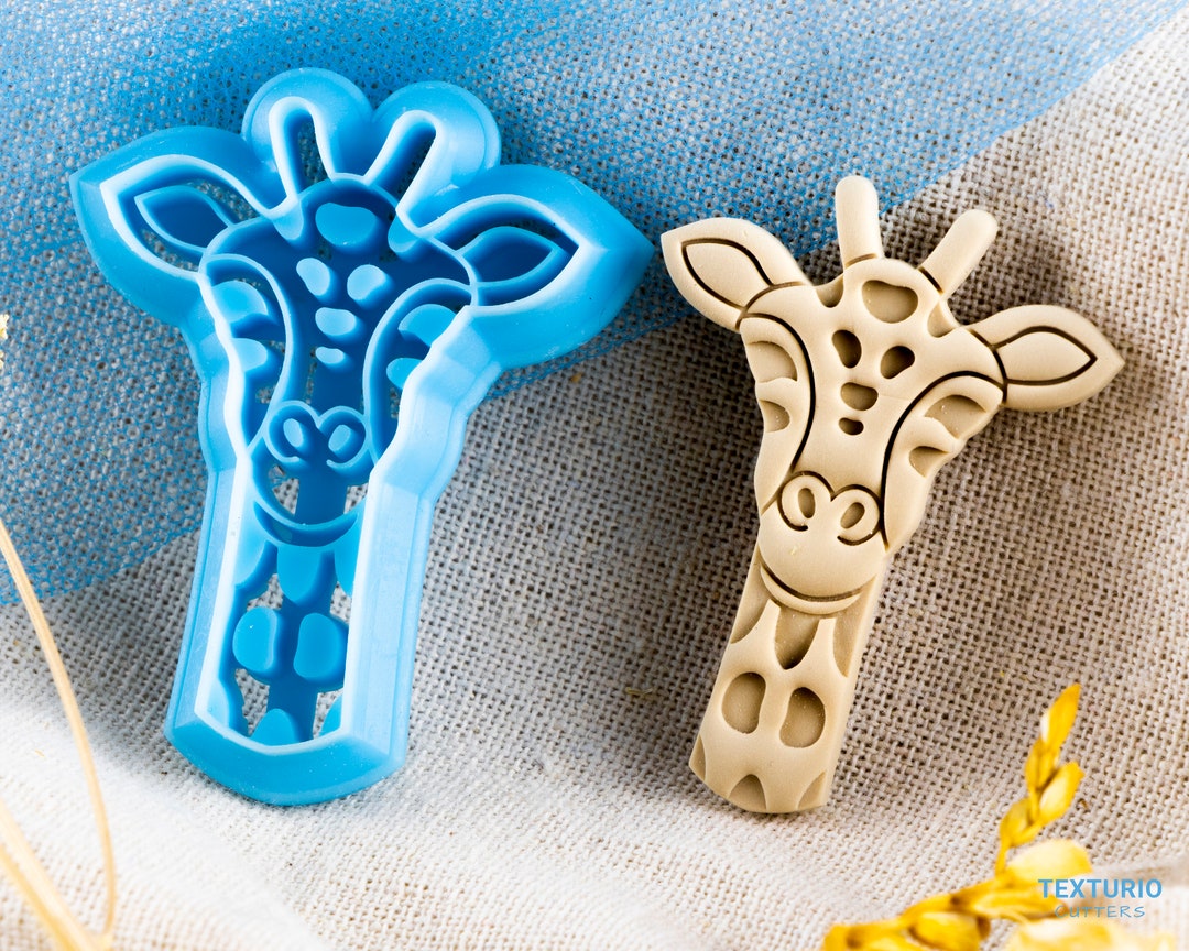 Giraffe Cutter I Texturio Polymer Clay Cutter for Polymer Clay I Clay ...