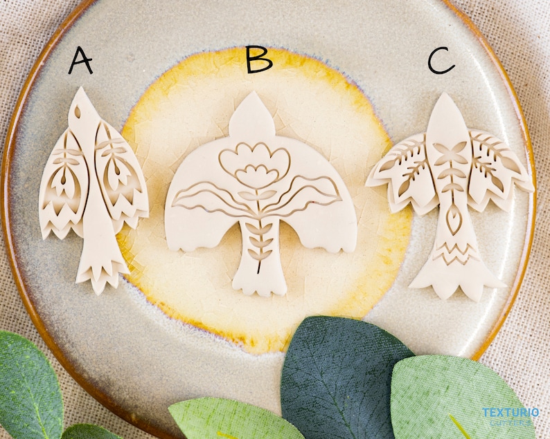 Animal Cutter I Bird Cutter I Polymer Clay Cutter Set I - Etsy