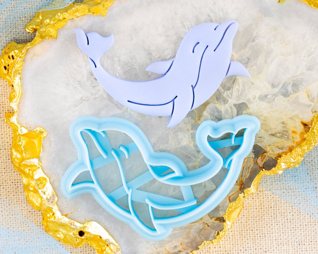 Dolphin Cutter I Polymer Clay Cutter I Texturio Polymer Clay Earring ...