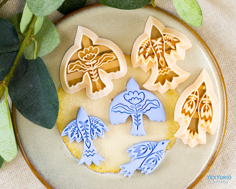 Animal Cutter I Bird Cutter I Polymer Clay Cutter Set I - Etsy