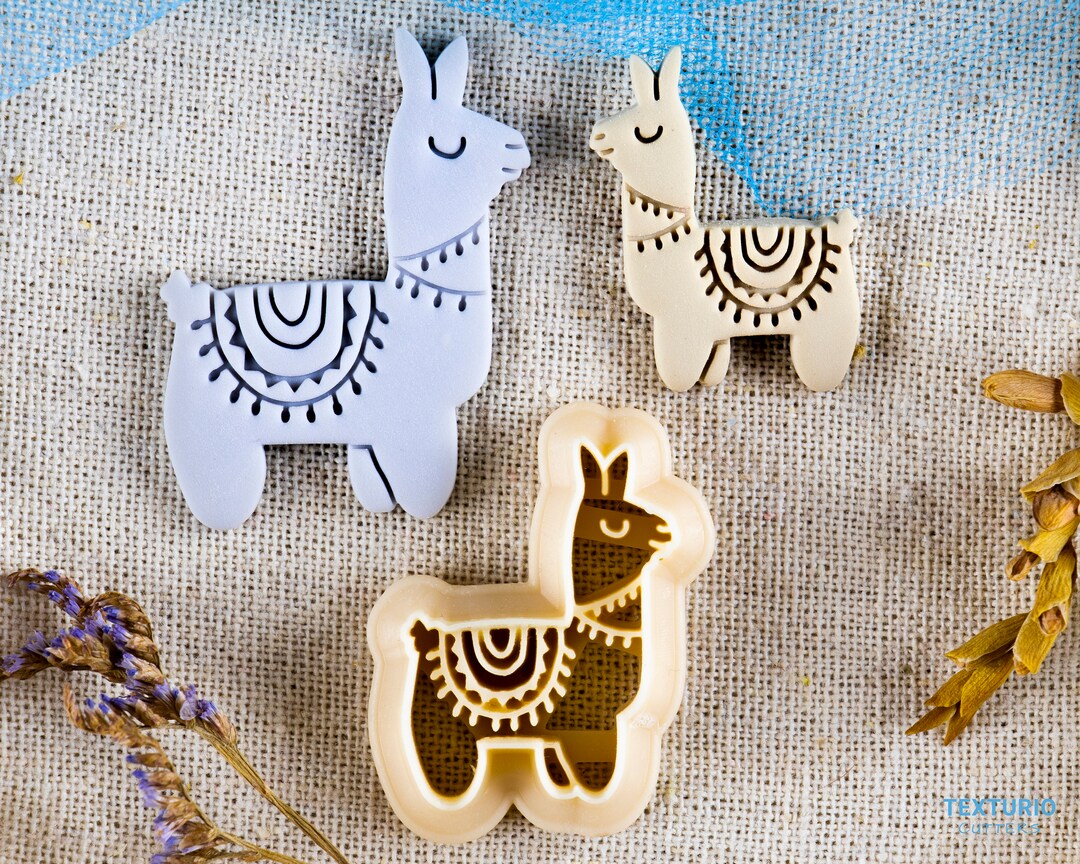 Lama Alpaca Clay Cutter I Polymer Clay Cutters for Polymer Clay I ...