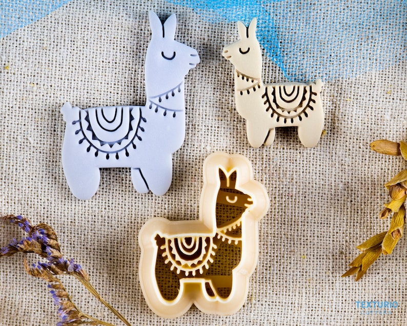 Lama Alpaca Clay Cutter I Polymer Clay Cutters for Polymer - Etsy