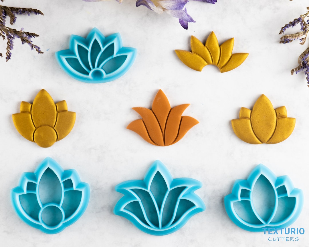 Flower Polymer Clay Cutter I Texturio Cutters for Polymer Clay I Diy ...