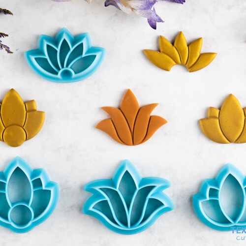 Moon Shape Polymer Clay Cutter I Texturio Cutters for Polymer - Etsy