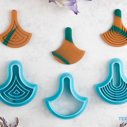 Moon Shape Polymer Clay Cutter I Texturio Cutters for Polymer - Etsy
