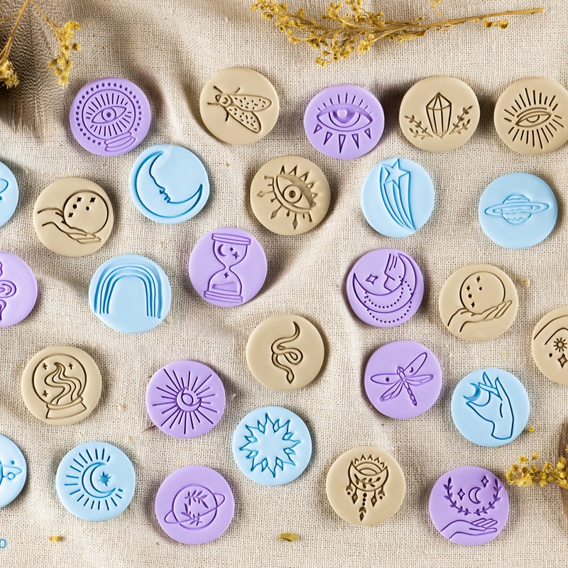 Clay Stamps for Pottery - Etsy