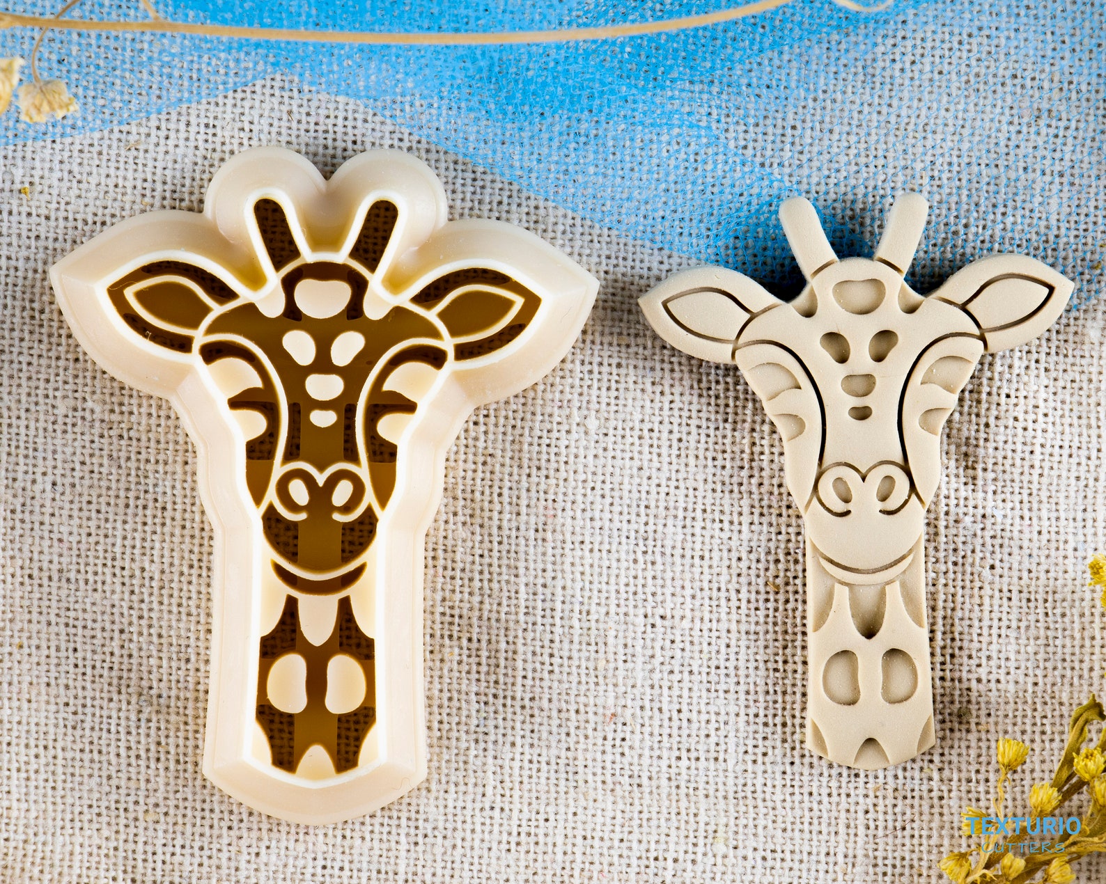 Giraffe Cutter I Texturio Polymer Clay Cutter for Polymer Clay I Clay ...