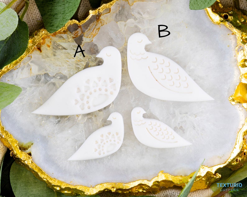 Bird Cutter I Animal Cutter I Polymer Clay Cutter Set I - Etsy