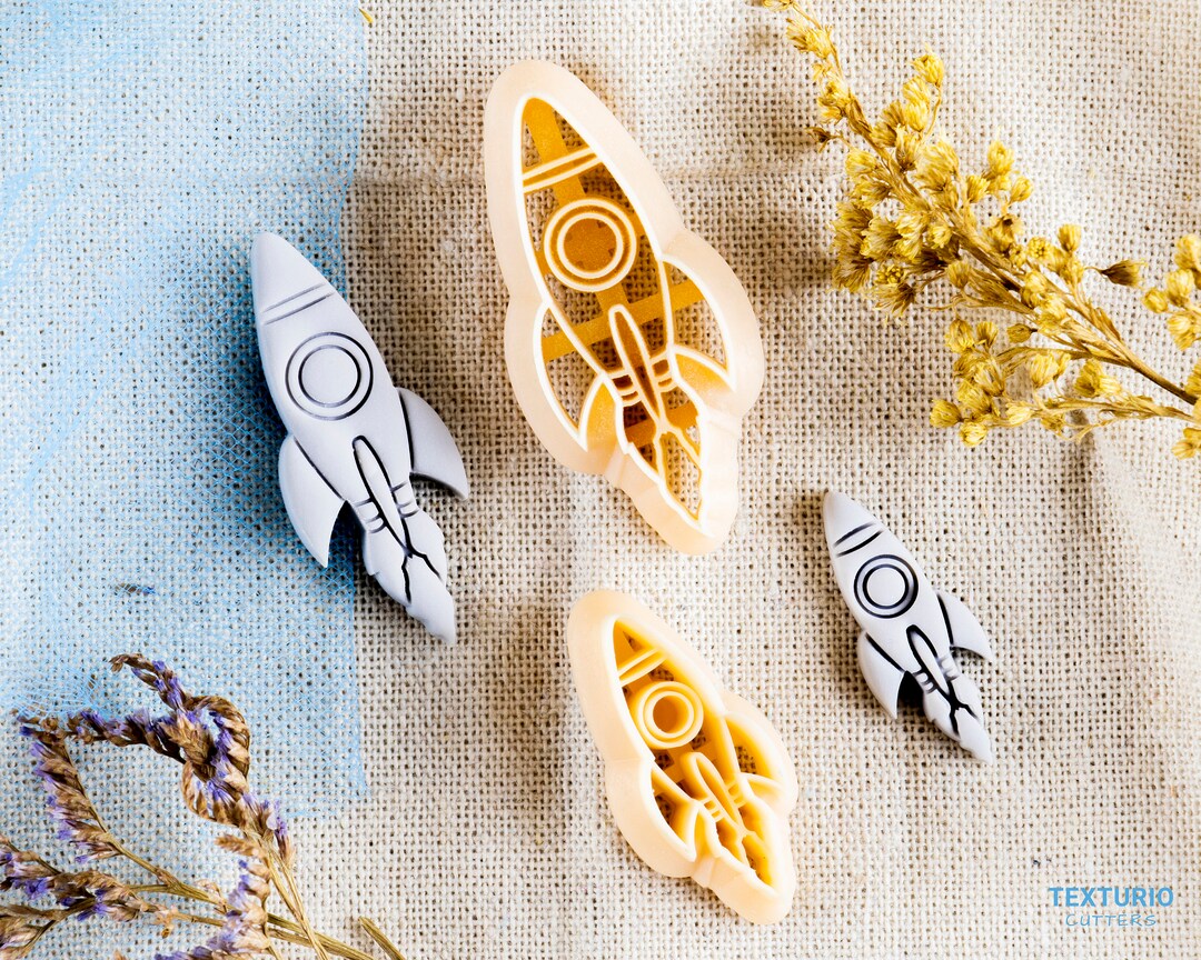 Rocket Astronaut Clay Cutter I Polymer Clay Cutters for Polymer Clay I ...