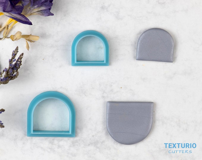 Moon Shape Polymer Clay Cutter I Texturio Cutters for Polymer | Etsy