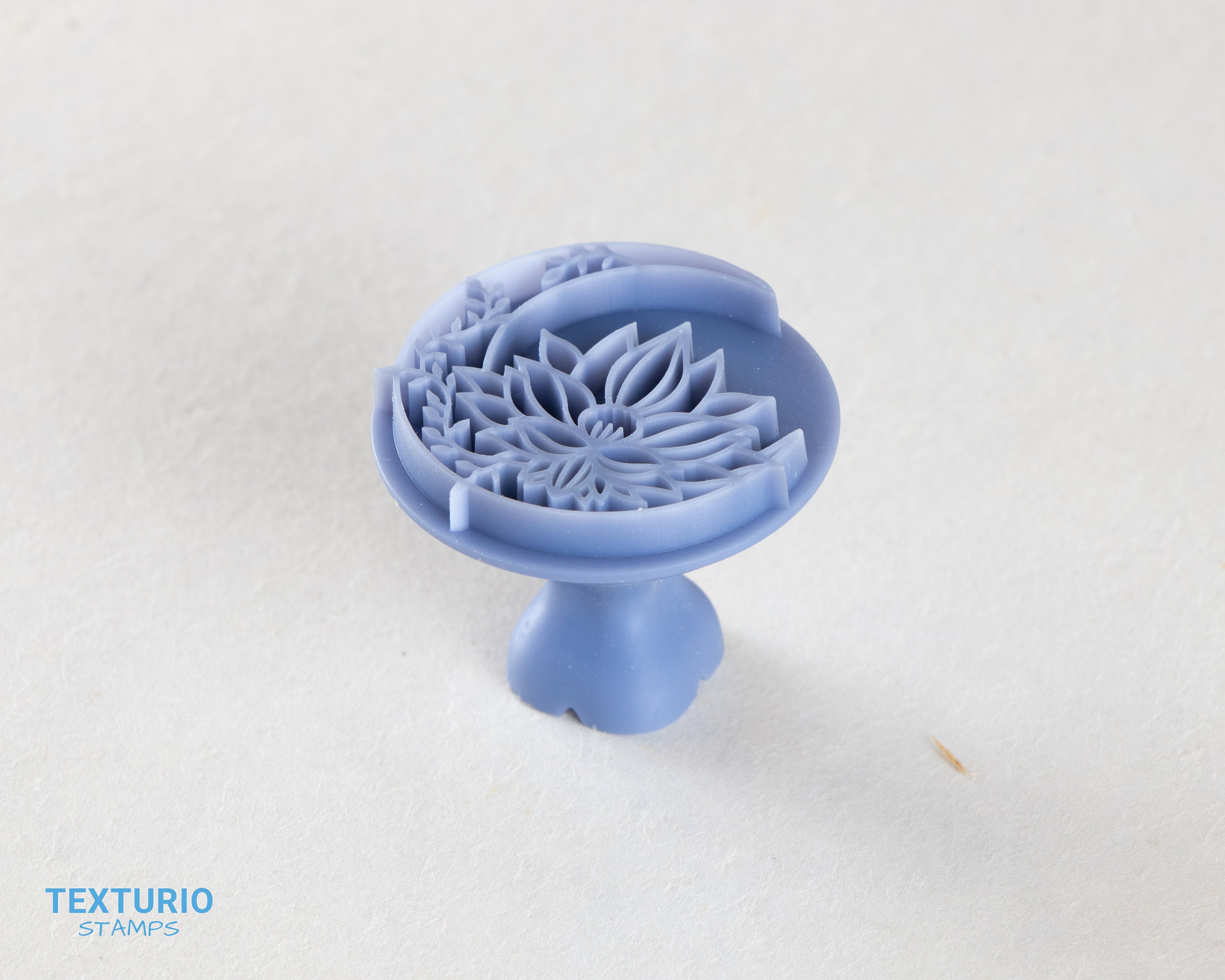Boho Moon Lotus Stamp I Polymer Clay Stamp I Pottery Stamp I - Etsy