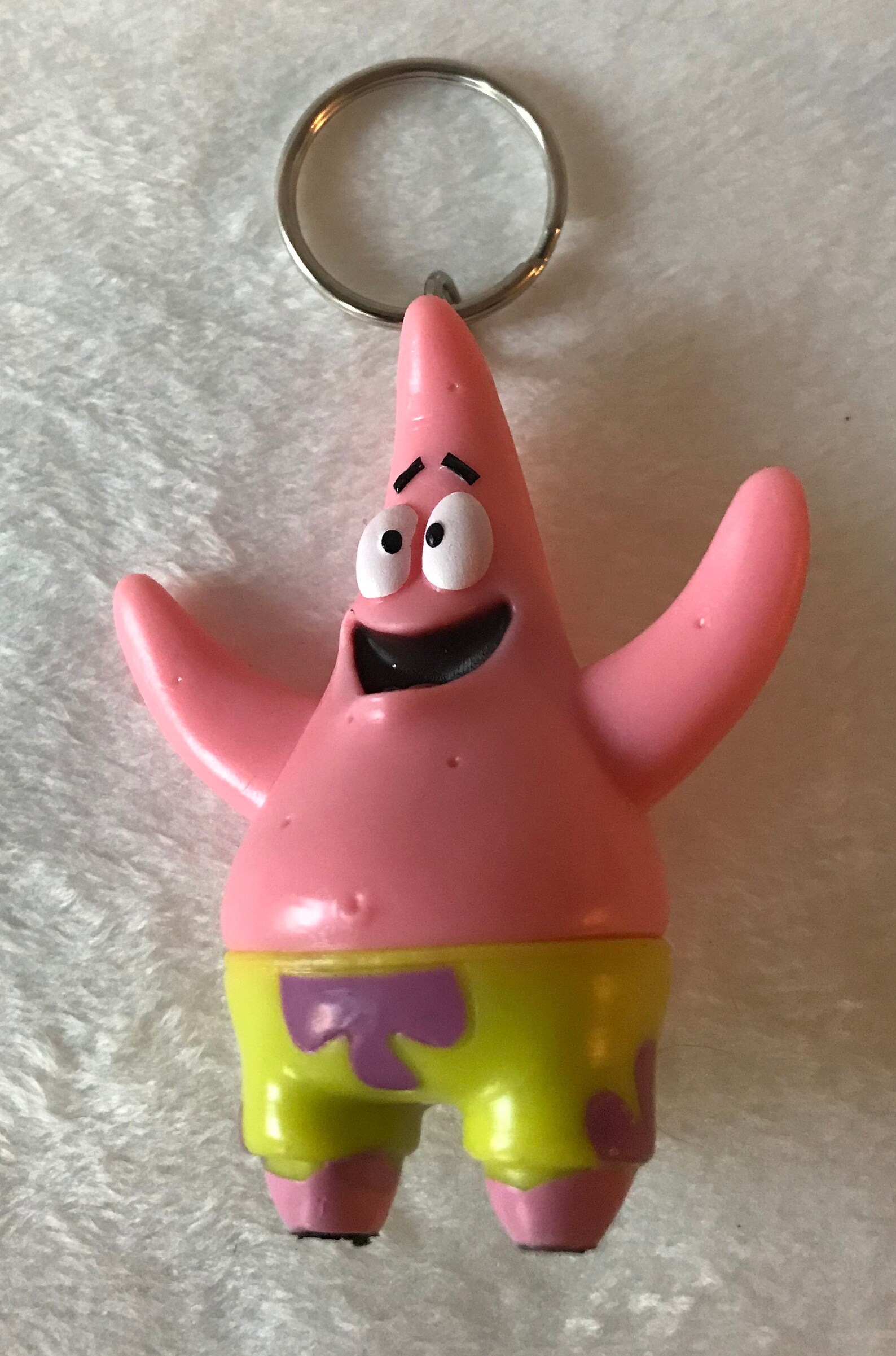 Nickelodeon / Patrick Star Keychain and Zipper Pull | Etsy