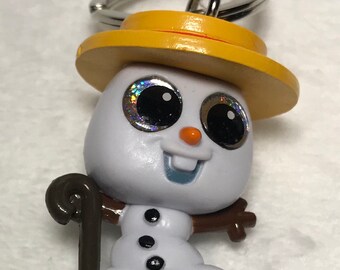 Olaf Keychain | Etsy