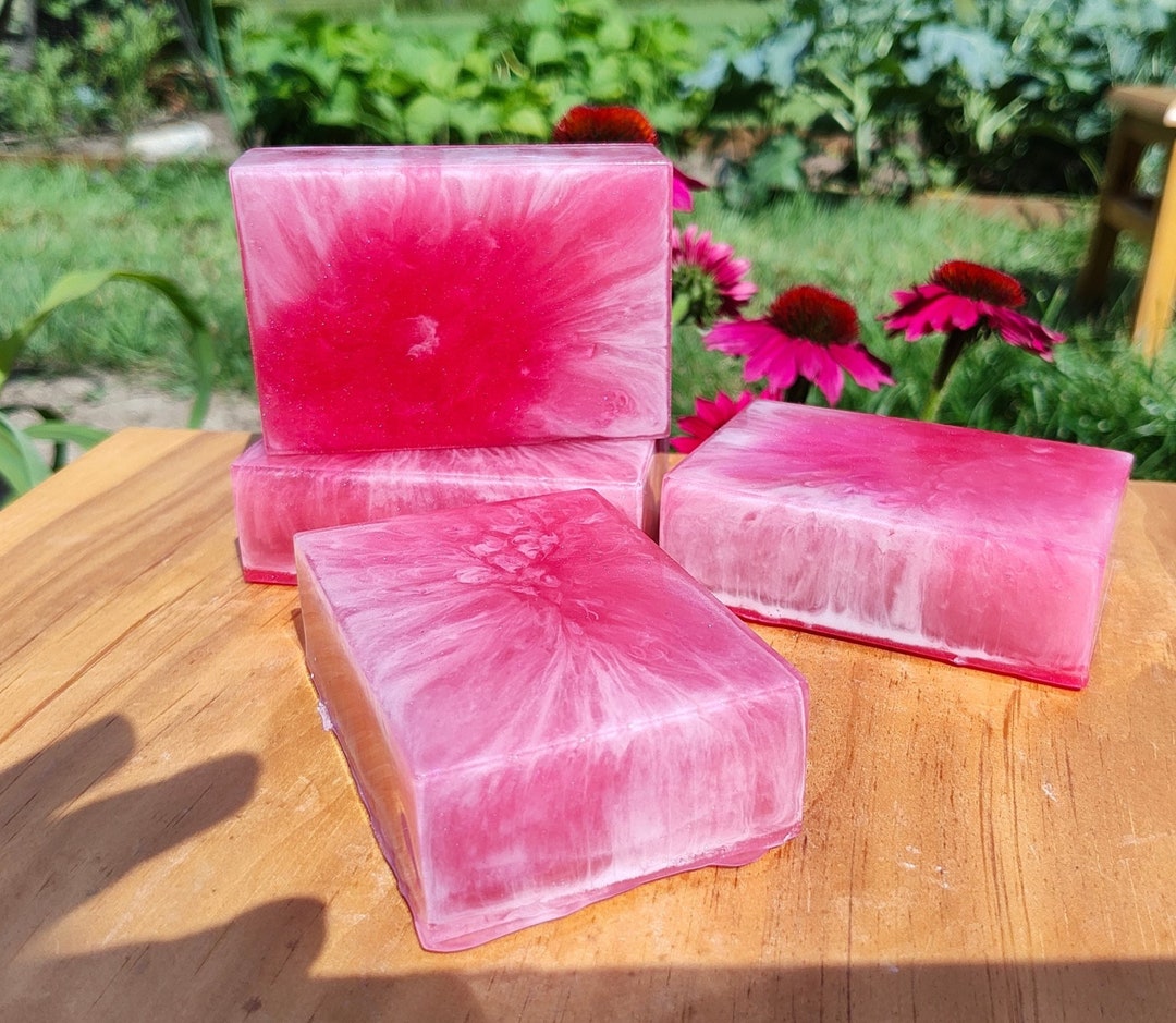 Poppy Flower Honey Castile Handmade Soap, Mom Gift, Special Occasion ...