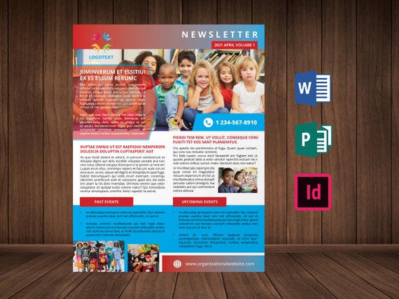 Microsoft Publisher Newsletter Templates