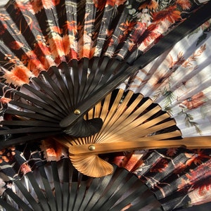 Personalized Custom Fabric Fans Wedding Party Favors Gifts Guests Bulk ...