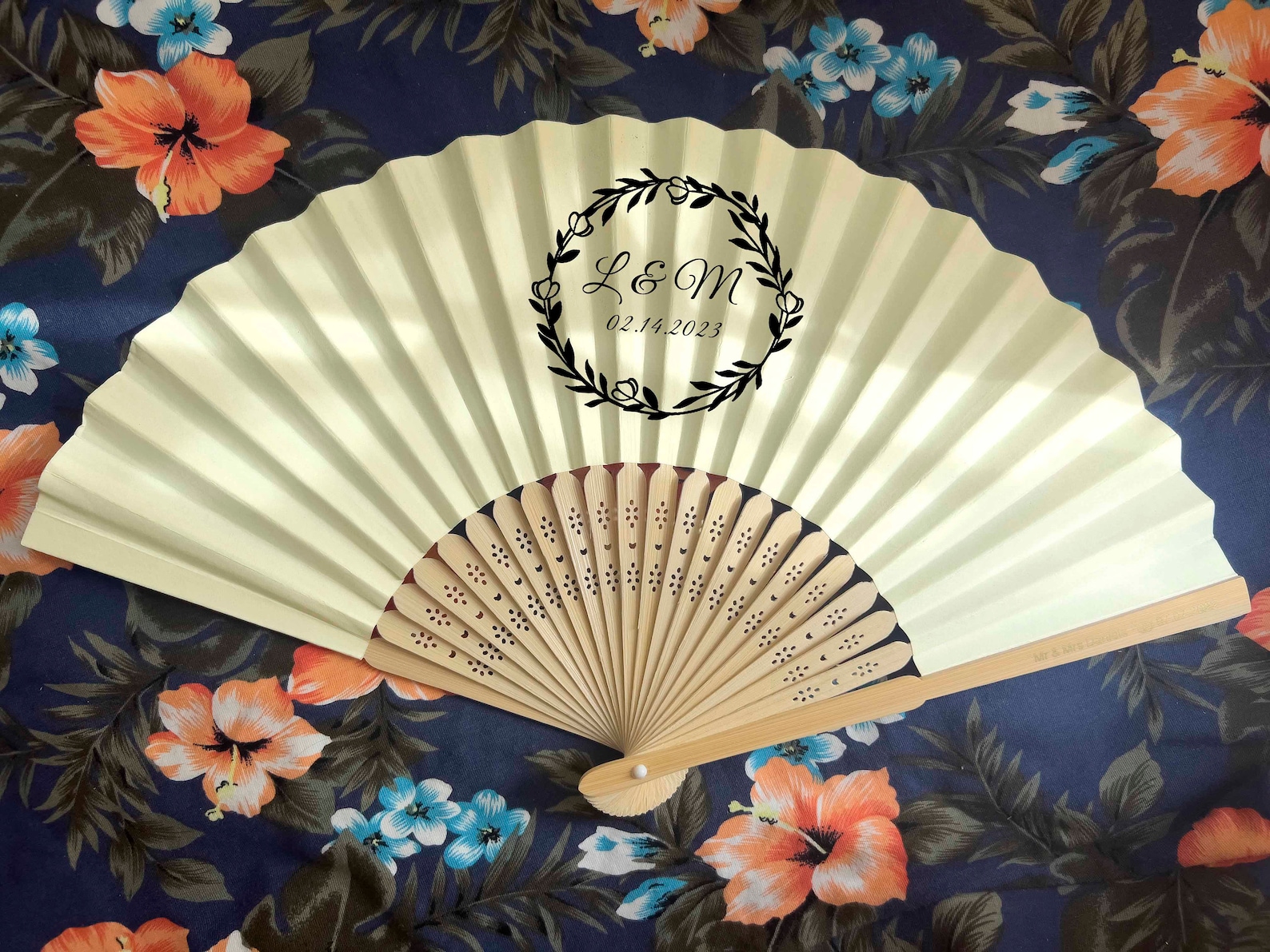 Wedding Favors Personalized Paper Fans Bulk Bridal Shower Favor Gift ...
