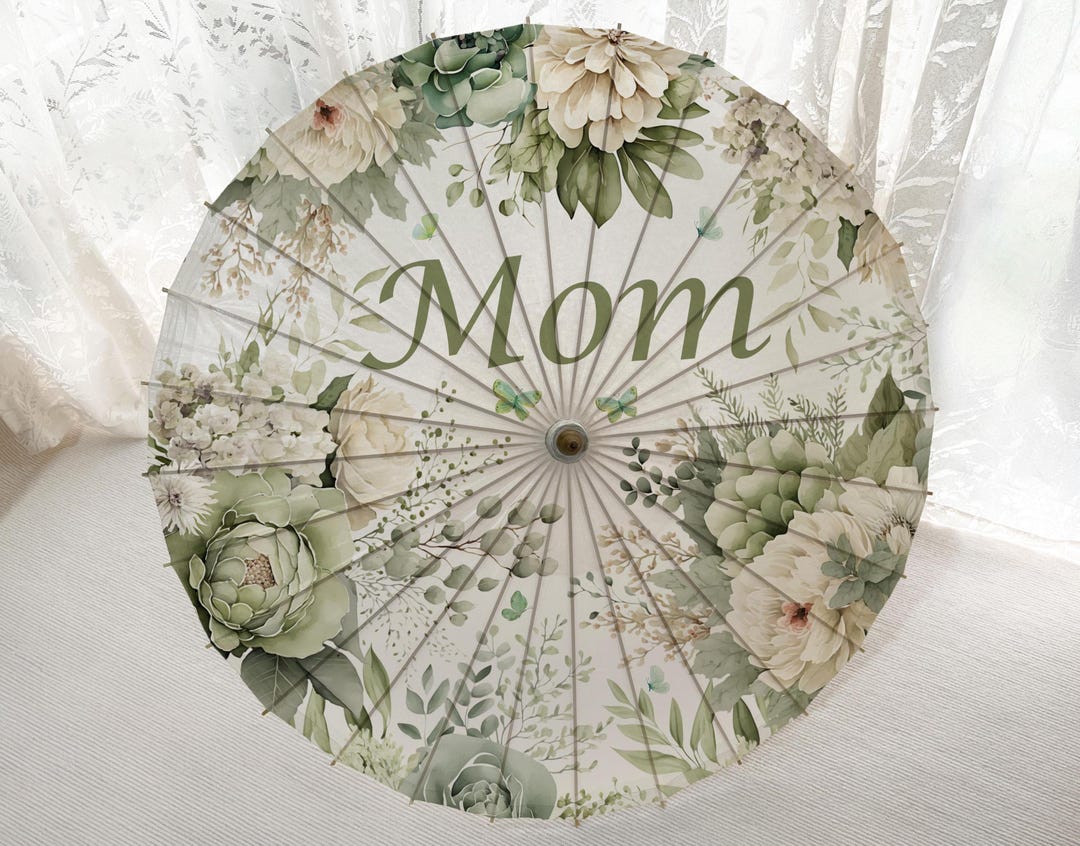 Personalized Handmade Parasols Custom Beach Wedding Umbrellas Monogram ...