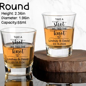Personalized Custom Bulk Shot Glasses Wedding Party Favors Gifts for ...