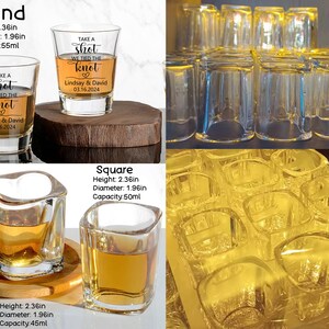 Personalized Custom Bulk Shot Glasses Wedding Party Favors Gifts for ...