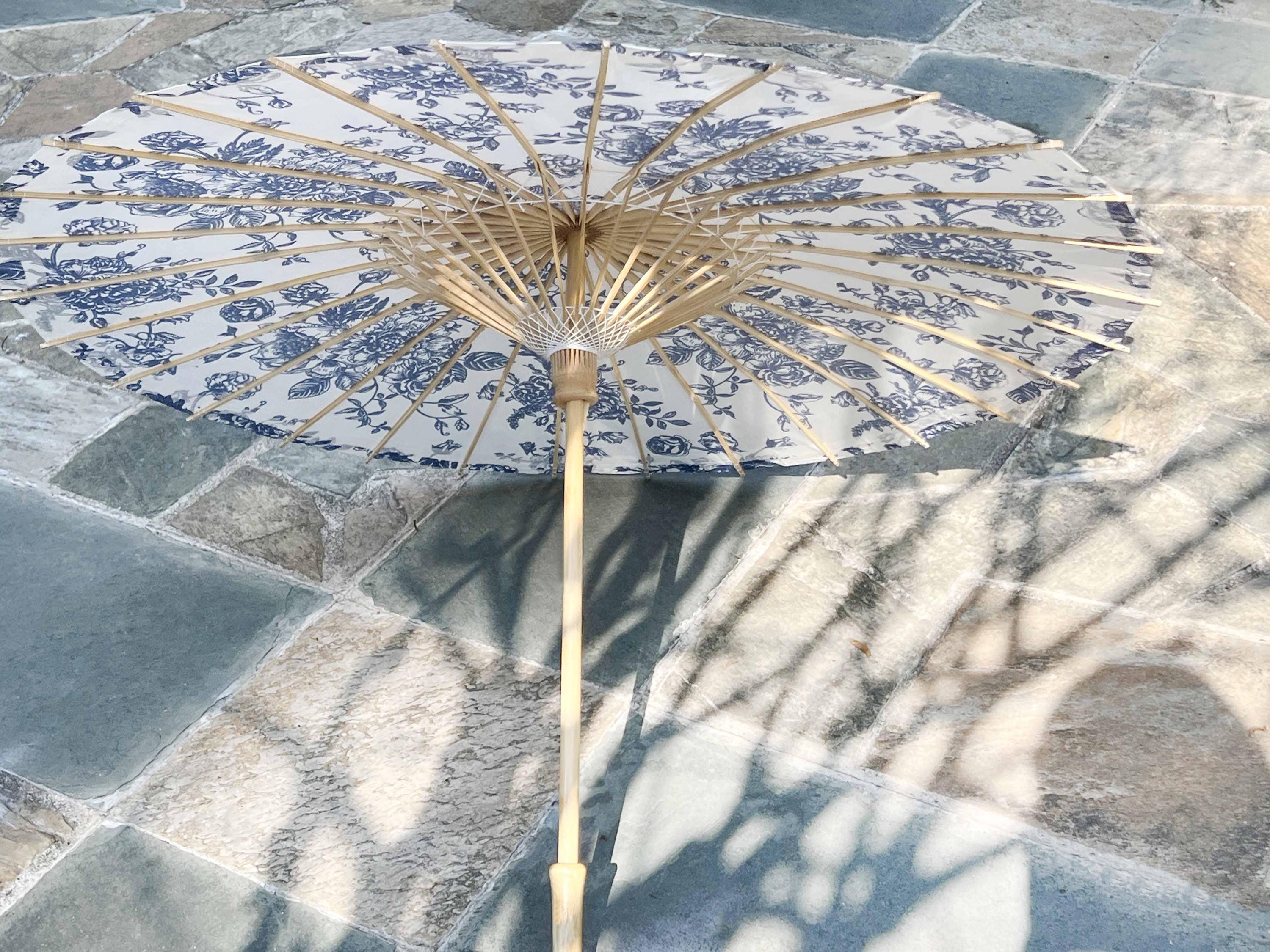 Personalized Custom Monogram Parasols Handmade Beach Wedding Umbrella ...