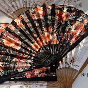 Personalized Custom Fabric Fans Wedding Party Favors Gifts Guests Bulk ...