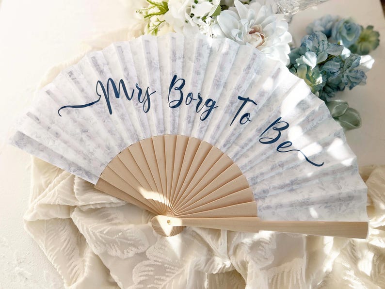 Personalized Wedding Hand Fans Custom Folding Handheld Fans Party ...
