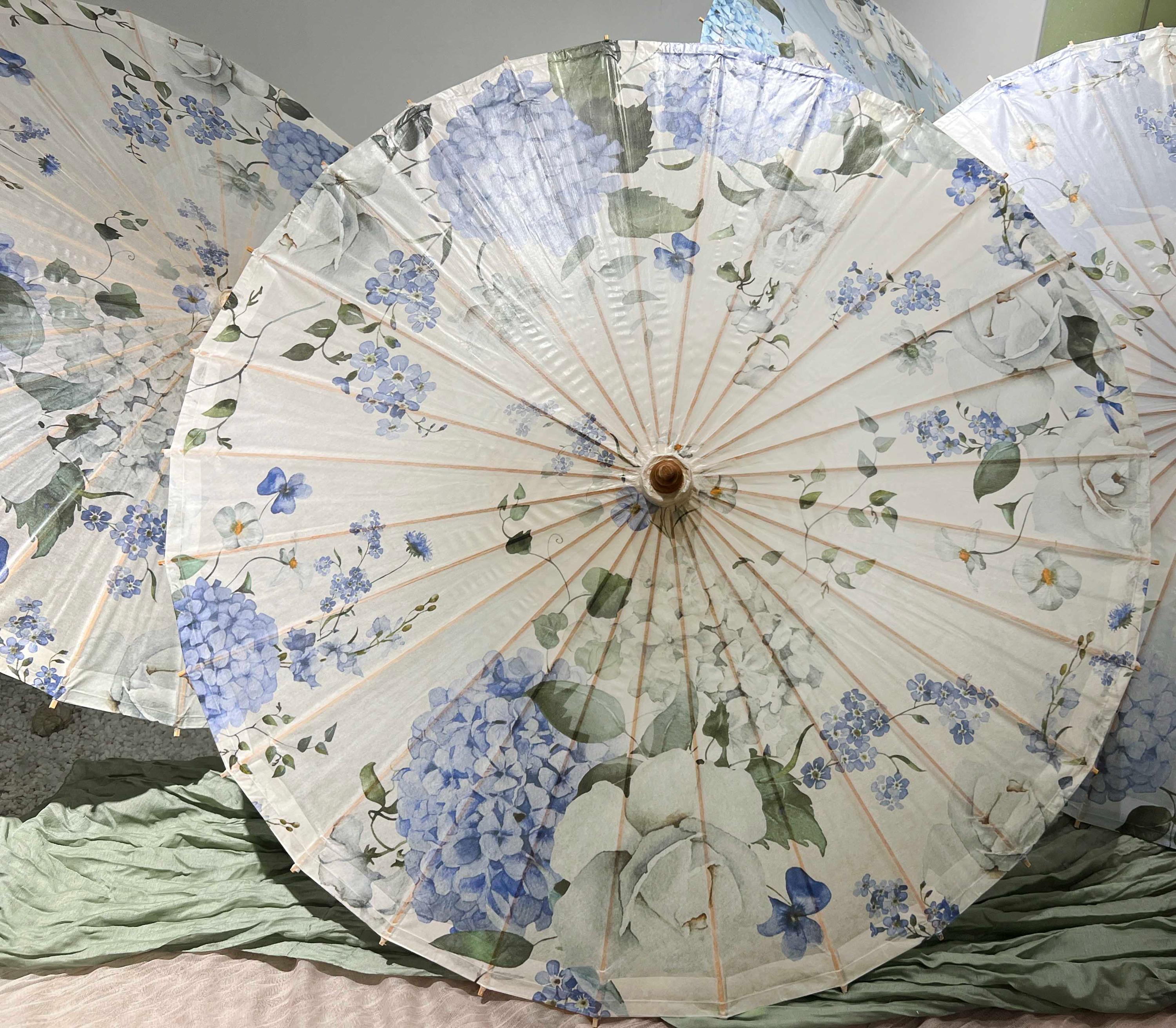 Personalized Custom Parasols Wedding Monogram Umbrella Event Decors ...