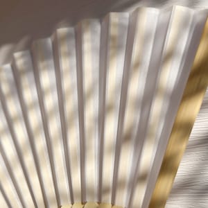 Personalized Custom White Fabric Fans Wedding Party Favors Gifts Guests ...