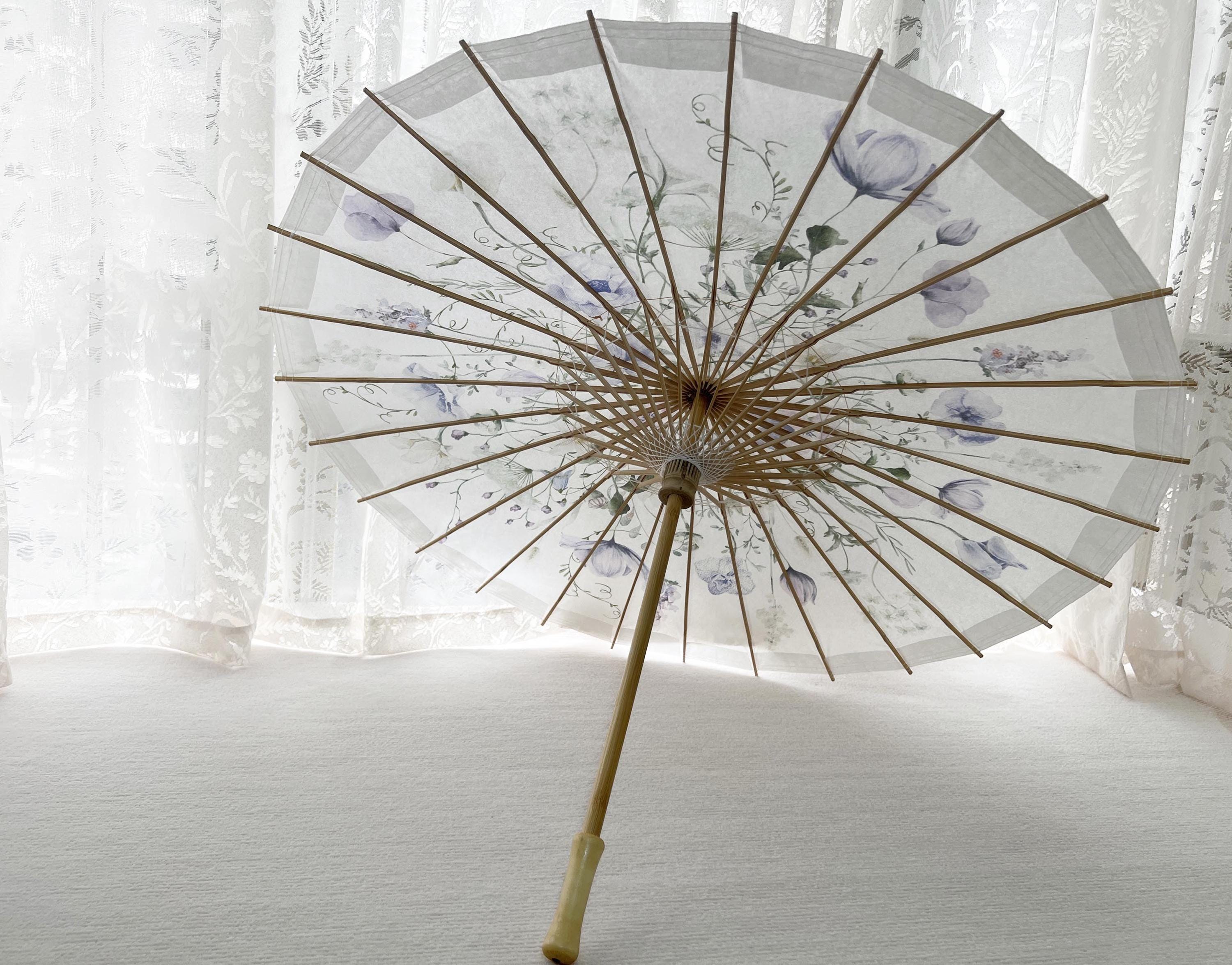 Personalized Handmade Custom Parasols Beach Wedding Monogram Umbrella ...