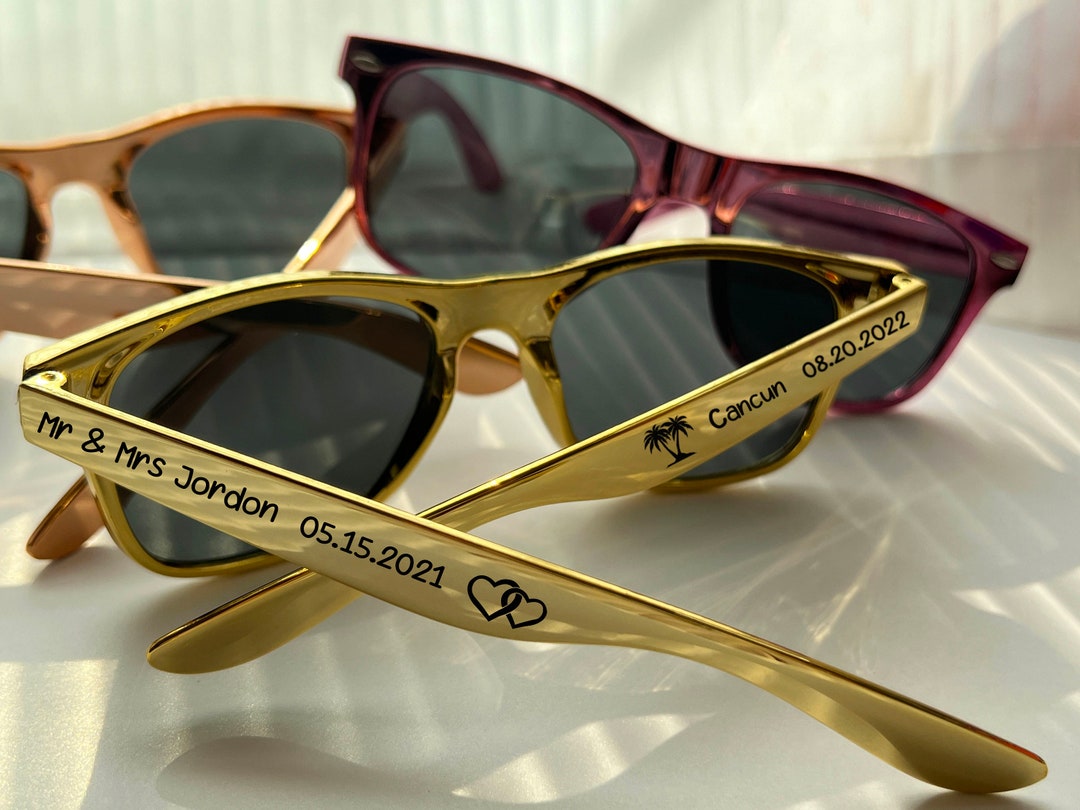 Personalized Sunglasses Wedding Party Favors Gifts for Guests in Bulk ...