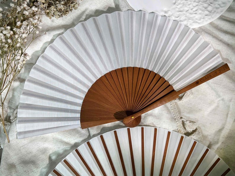 Personalized Custom Wedding Hand Fans Vintage Engraved Folding Fans ...