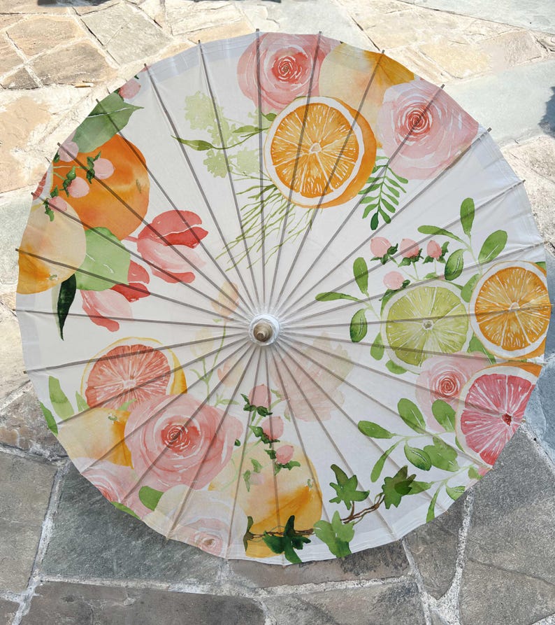 Personalized Custom Parasols Handmade Beach Wedding Monogram Umbrella ...