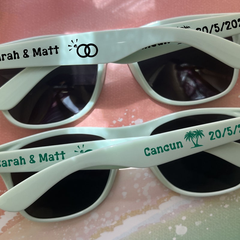 Wedding Sunglasses Etsy 5684