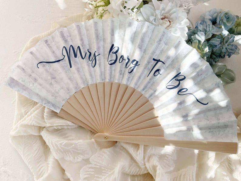 Personalized Wedding Hand Fans Custom Folding Handheld Fans Party ...