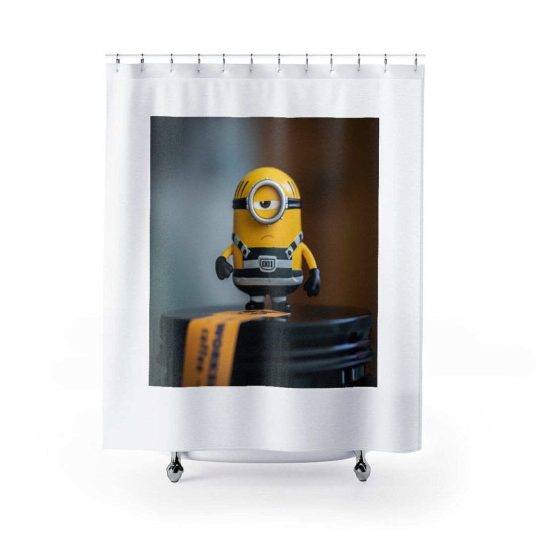 Minion Shower Curtains - Etsy