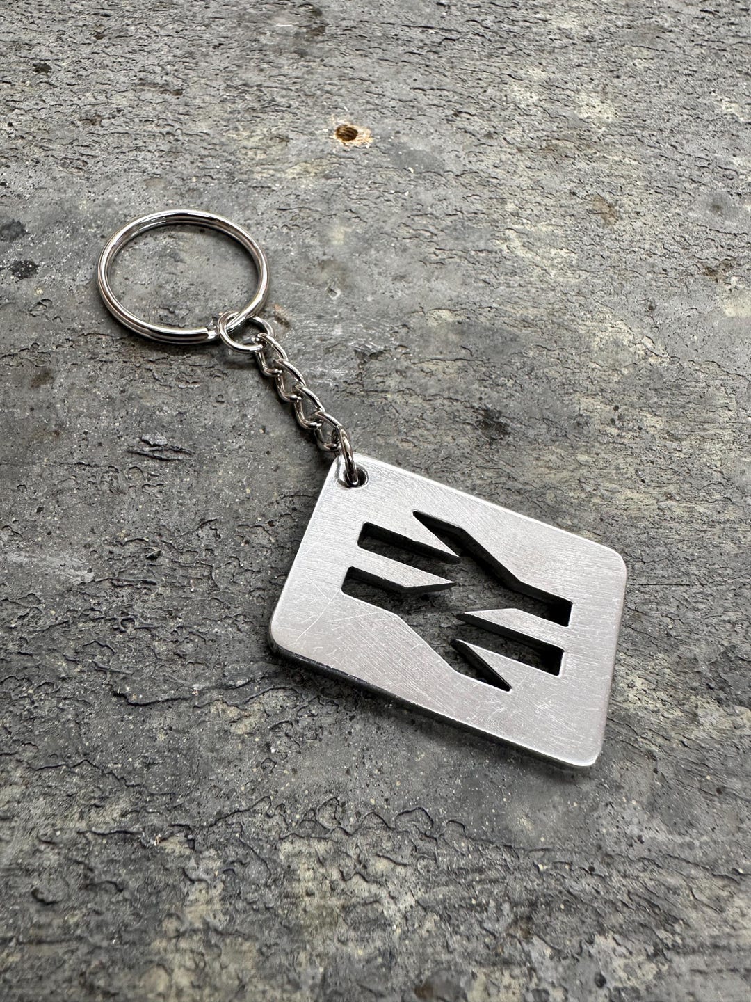 Small BR British Railway Double Arrows Cutout Keyring Gift for Model ...