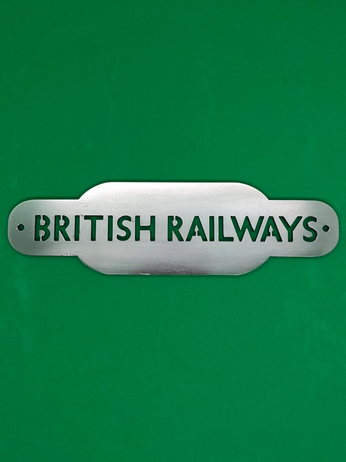 British Rail BR Totem Crest Replica Wall Sign for Model Rail - Etsy