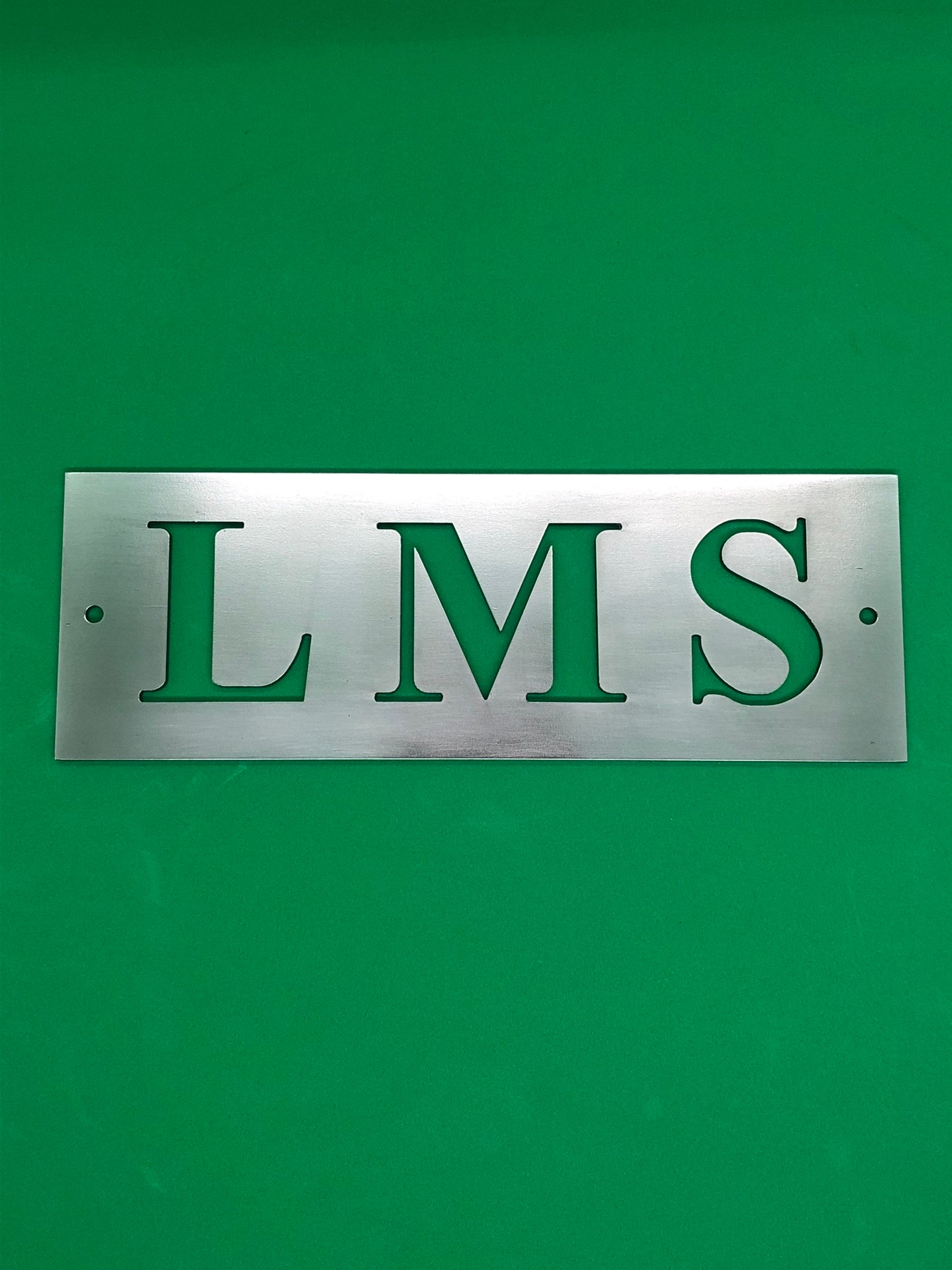 LMS London Midland Scotland Railway replica sign for model | Etsy