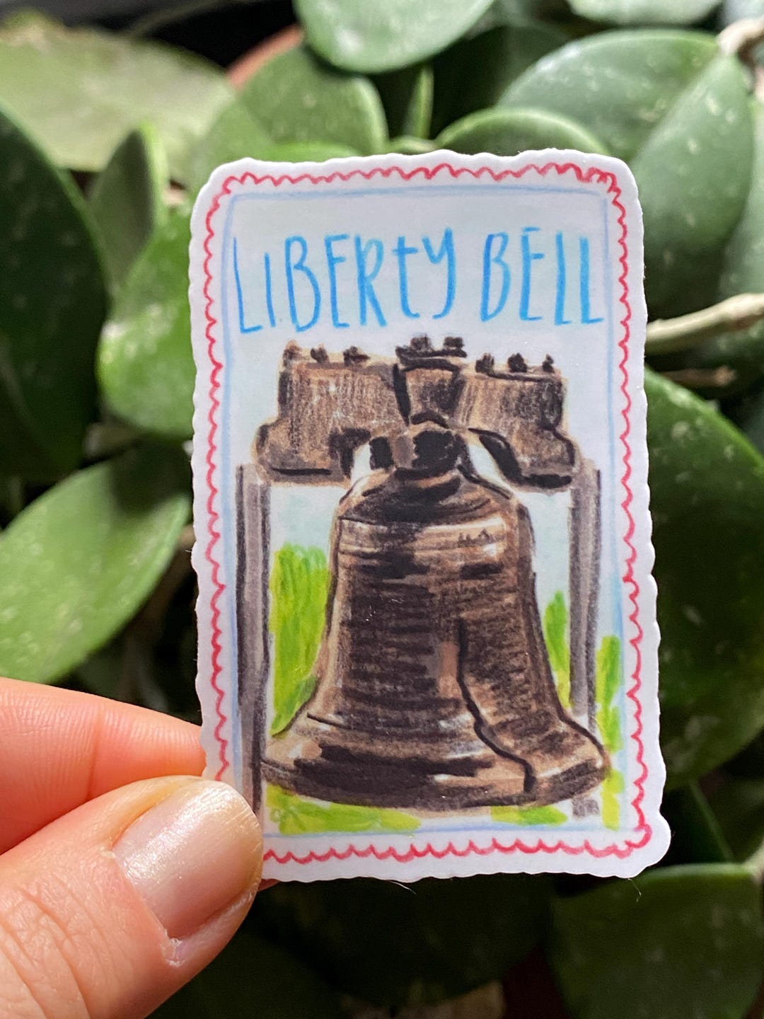 Liberty Bell Sticker: Philadelphia Art, Waterproof Vinyl Decal - Etsy