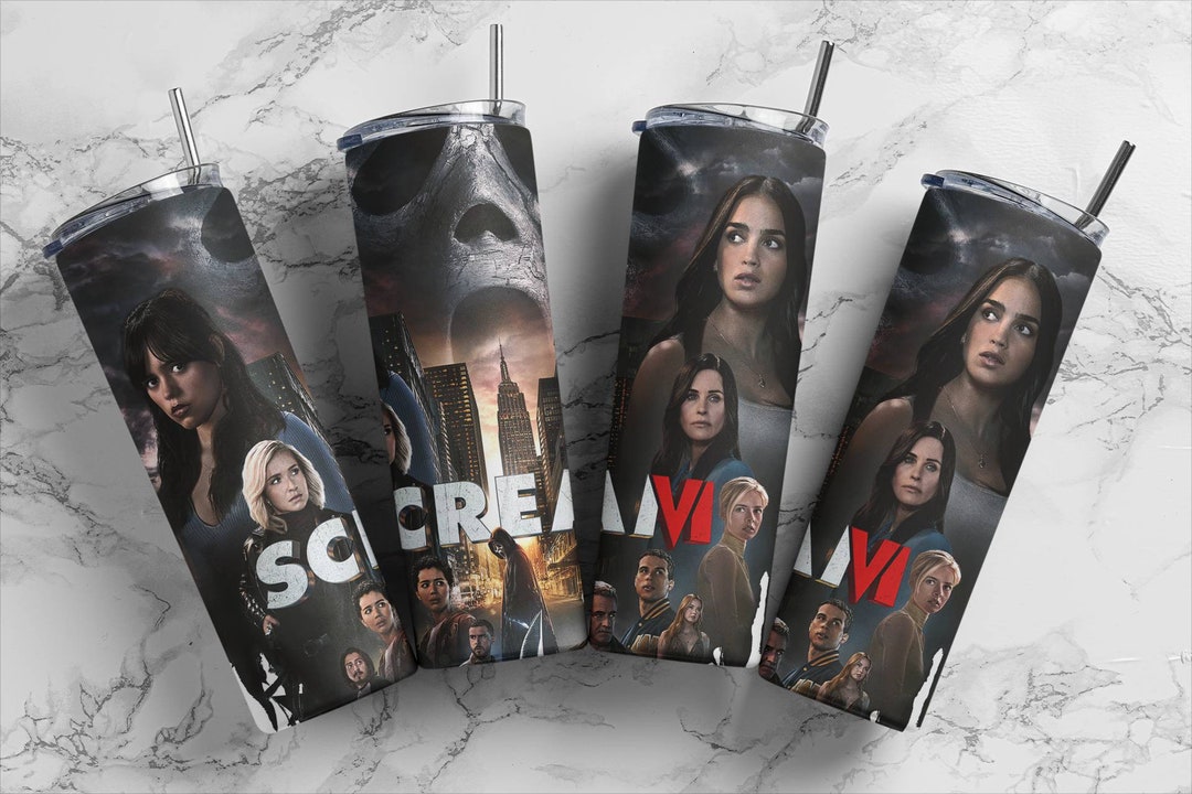 Scream Movie \tumbler Wrap \ Scream Fan \ Scream Merchandise \ Ghost ...