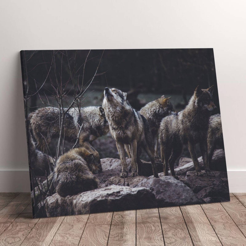 Wolf Poster - Etsy