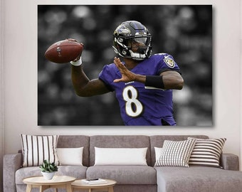 Lamar Jackson Poster - Etsy