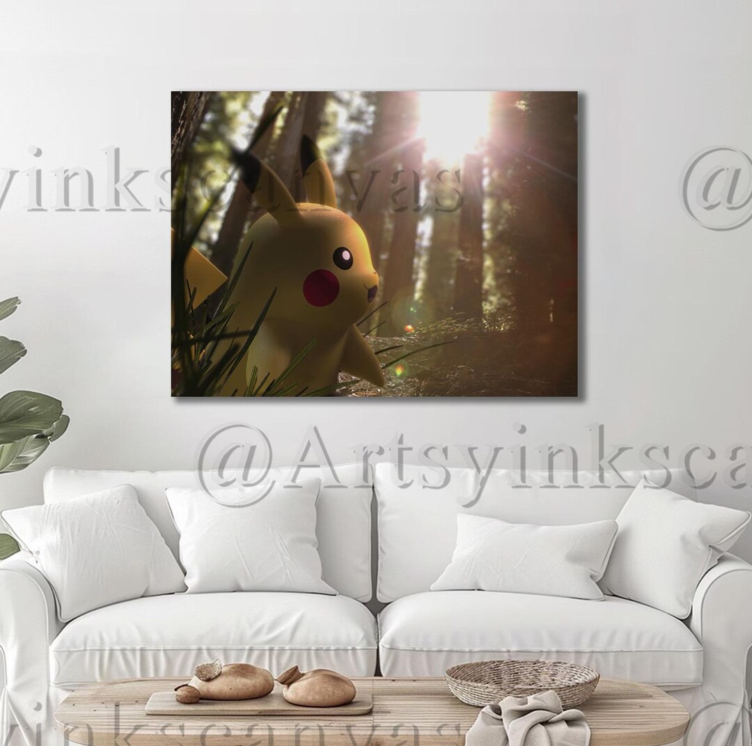 Pokemon, Anime Poster, Anime Art, Canvas Decor, Anime Wall Decor ...