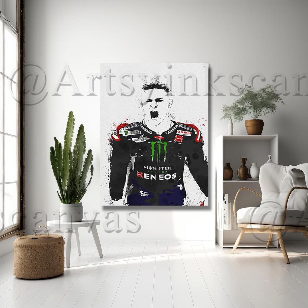 Fabio Quartararo Poster, Fabio Poster, Ferrari Poster, F1 Print, F1 ...
