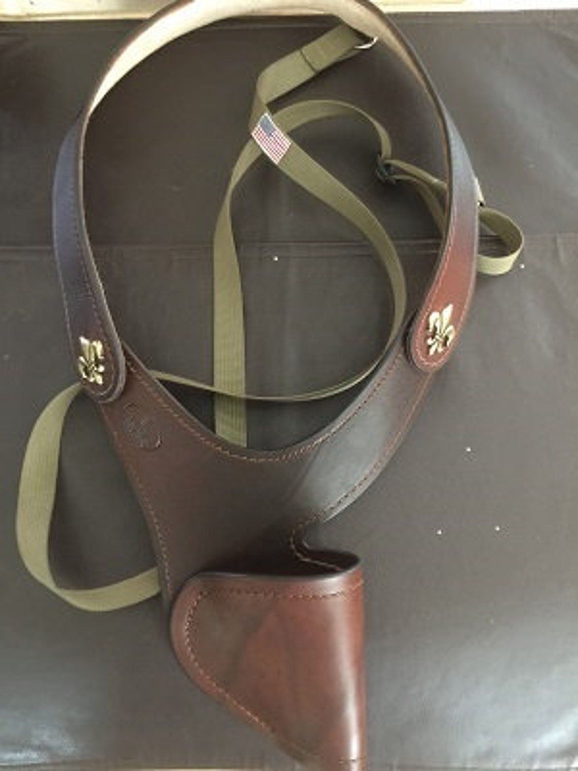 JR Roscoe Custom Leather Shoulder Holster - Etsy