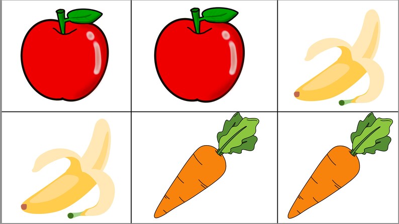 Animated Identical Matching 30 Pairs of Matches! - Etsy