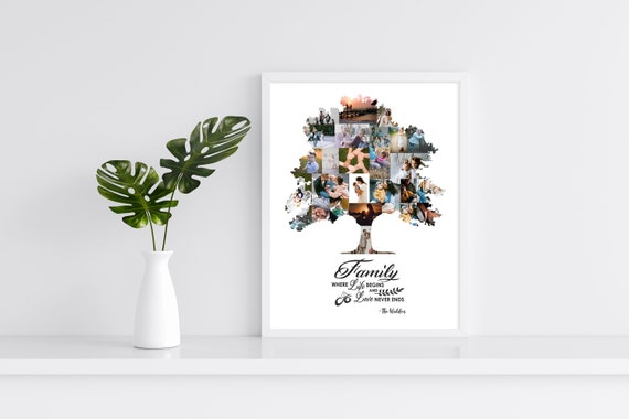 Family Tree Gift Ideas Personalized Family Keepsake Gift | Etsy