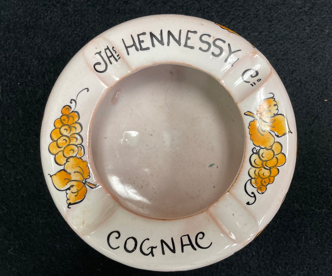 Vintage French Hennessy Cognac Alfred Renoleau Handpainted - Etsy
