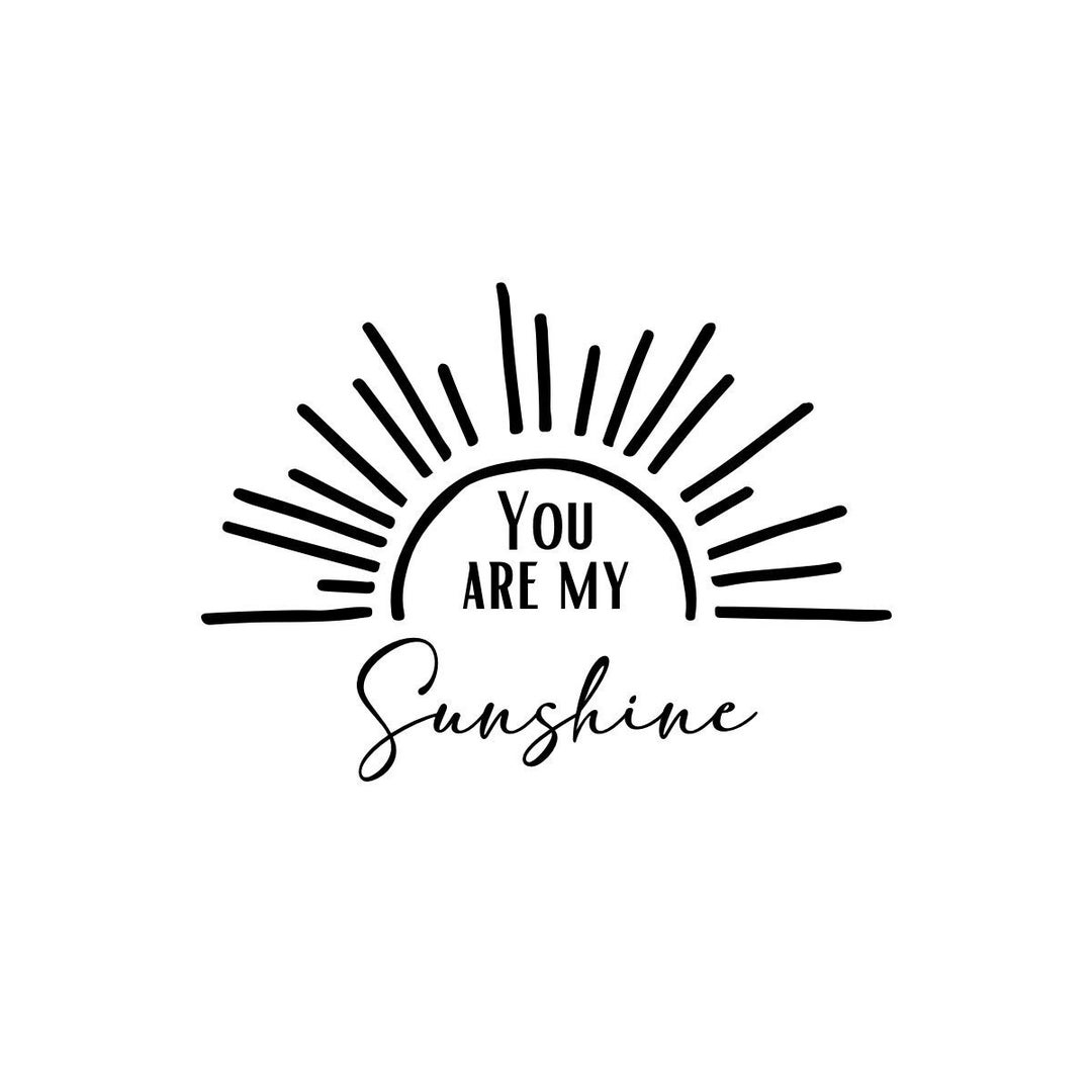 You Are My Sunshine SVG - Etsy